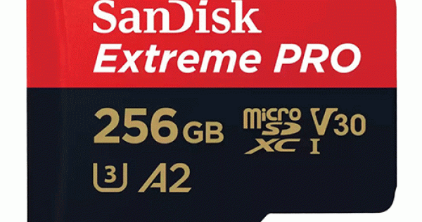 Sandisk ExtremePRO MicroSD 256 GB (SDSQXCD-256G-GN6MA)