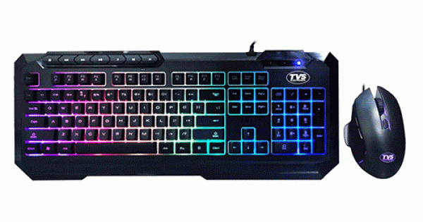 TVS Champ Blitz Gaming Keyboard Combo Wired Keyboard and Mouse