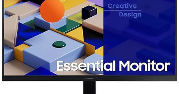 Samsung 27 Inch FHD Flat Monitor with IPS Panel and Borderless Design ...